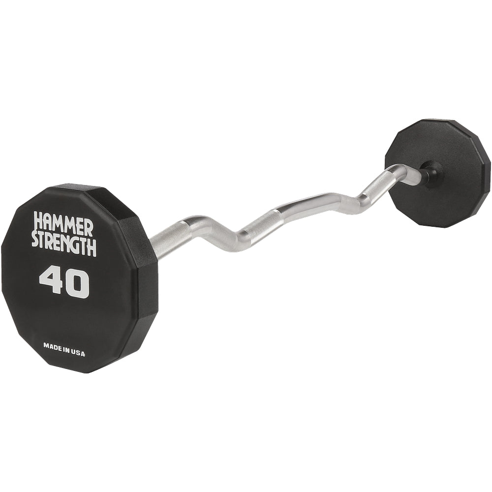 Hammer Strength Round Urethane Fixed Barbells | Life Fitness Outlet