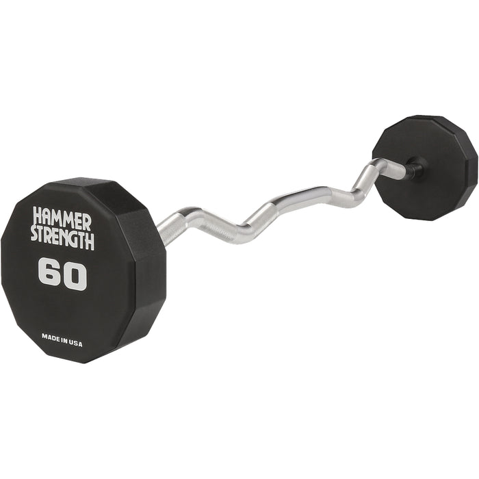 Hammer Strength Round Urethane Fixed Barbells | Life Fitness Outlet
