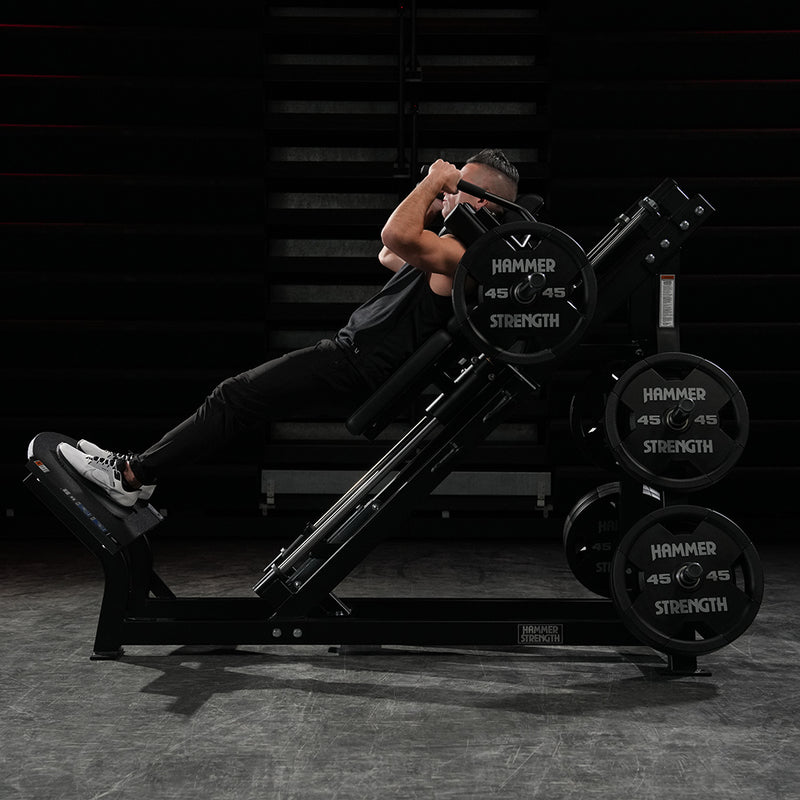 Hammer Strength Plate-Loaded Linear Hack Squat | Life Fitness Shop