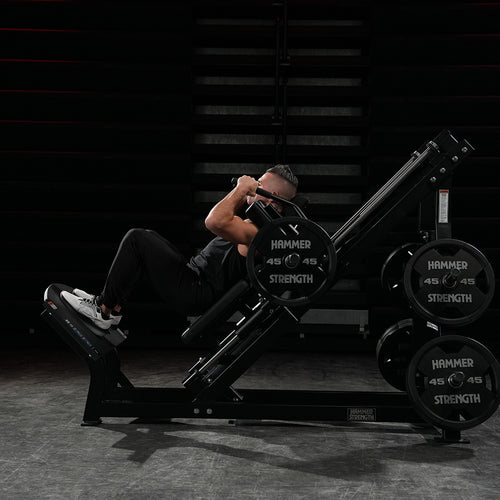 Hammer Strength Plate-Loaded Linear Hack Squat | Life Fitness Shop