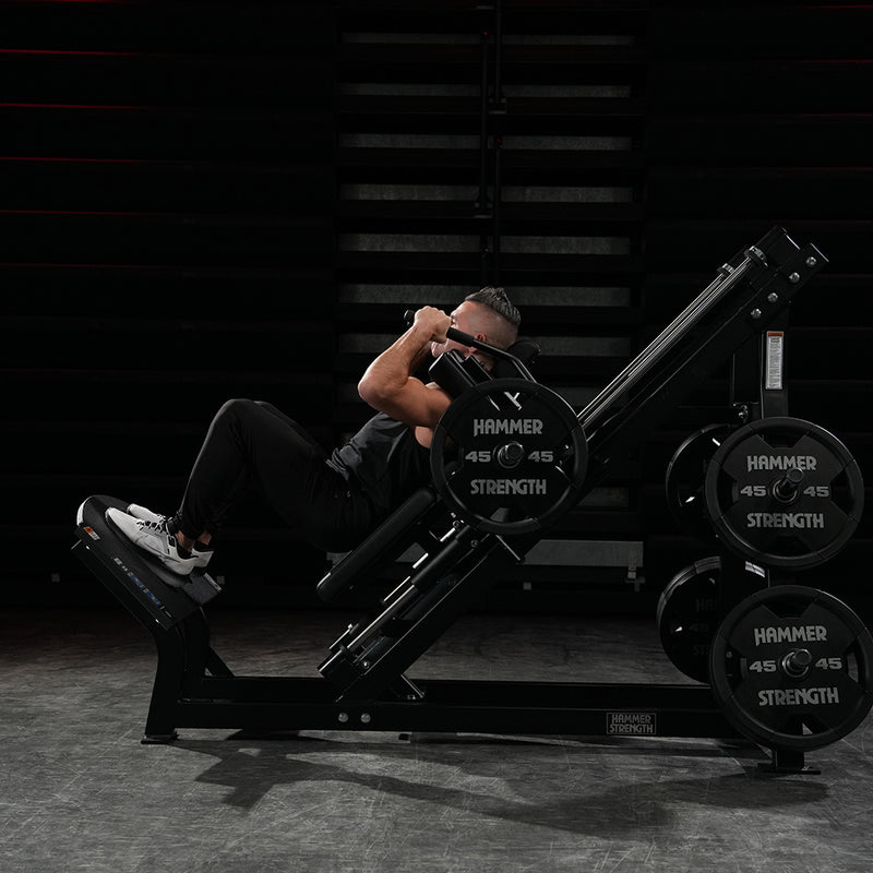 Hammer Strength Plate-Loaded Linear Hack Squat | Life Fitness Shop
