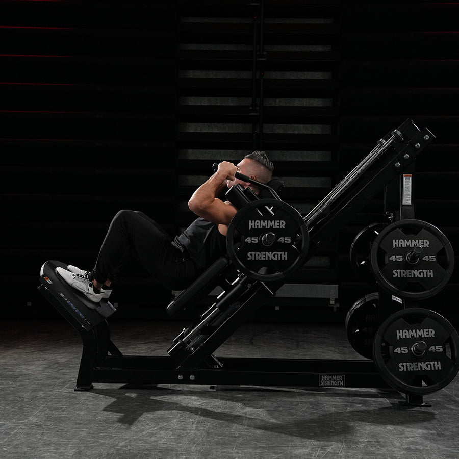 Hammer Strength Plate-Loaded Linear Hack Squat | Life Fitness Shop