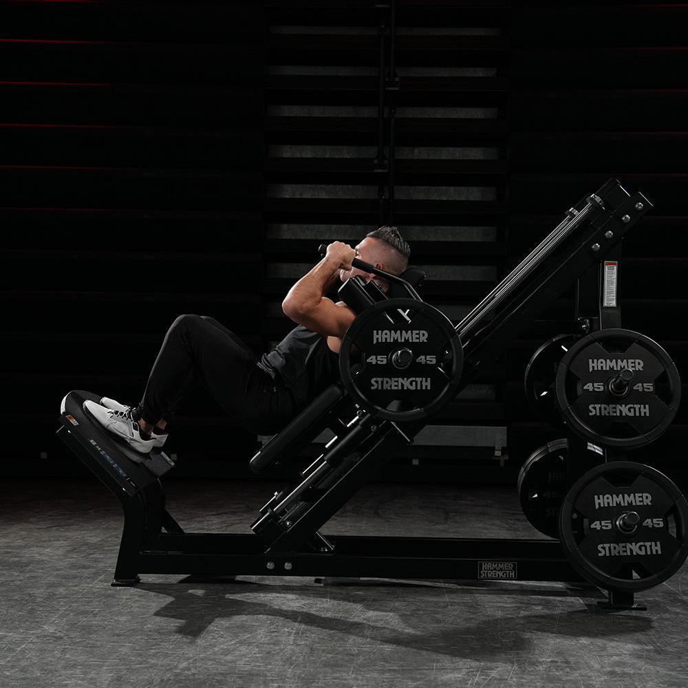Hammer Strength Plate-Loaded Linear Hack Squat | Life Fitness Shop
