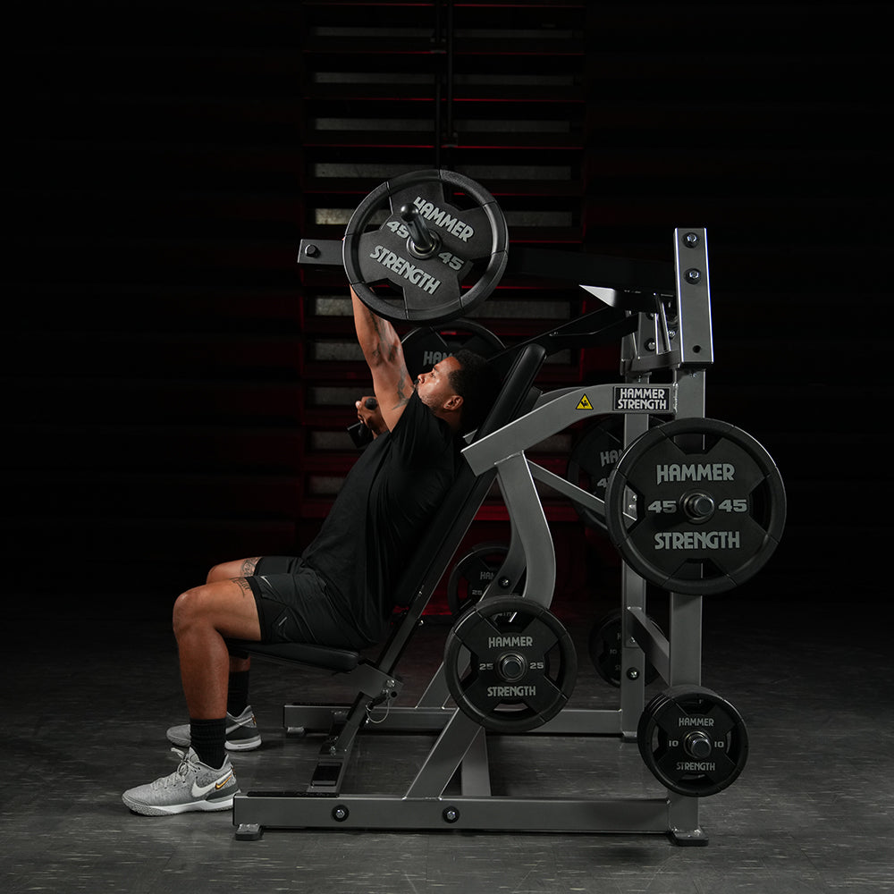 Hammer Strength Plate-Loaded Iso-Lateral Super Incline Press | Life ...