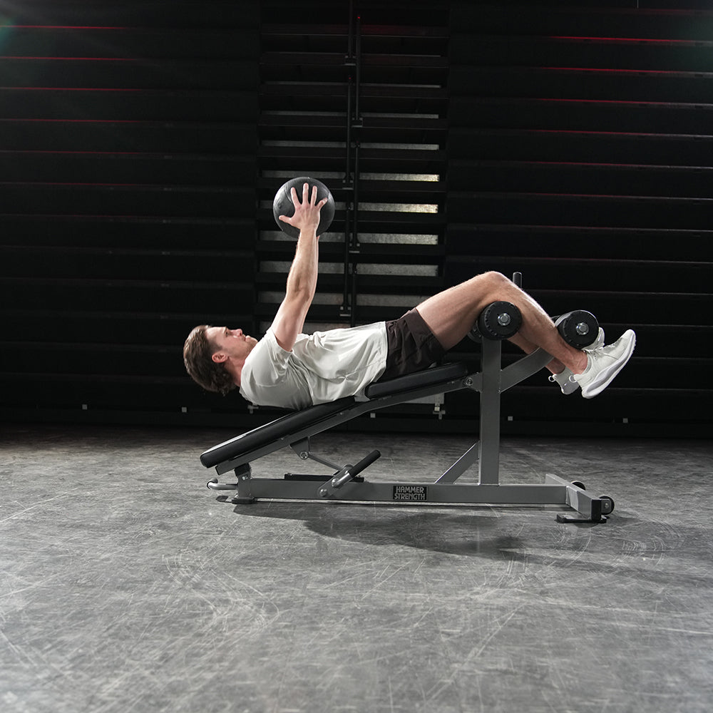 Hammer Strength Adjustable Decline Bench | Life Fitness Shop