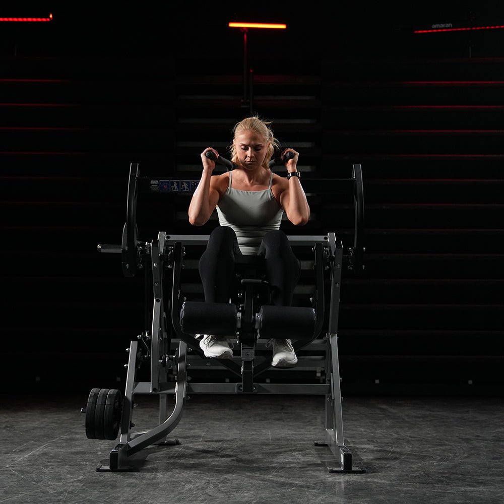 Hammer Strength Plate-Loaded Abdominal Oblique Crunch | Life Fitness Shop