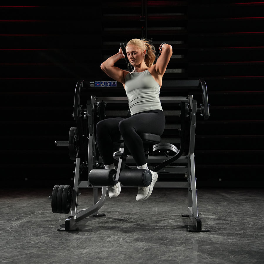 Hammer Strength Plate-Loaded Abdominal Oblique Crunch | Life Fitness Shop