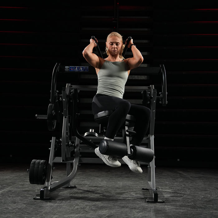 Hammer Strength Plate-Loaded Abdominal Oblique Crunch | Life Fitness Shop