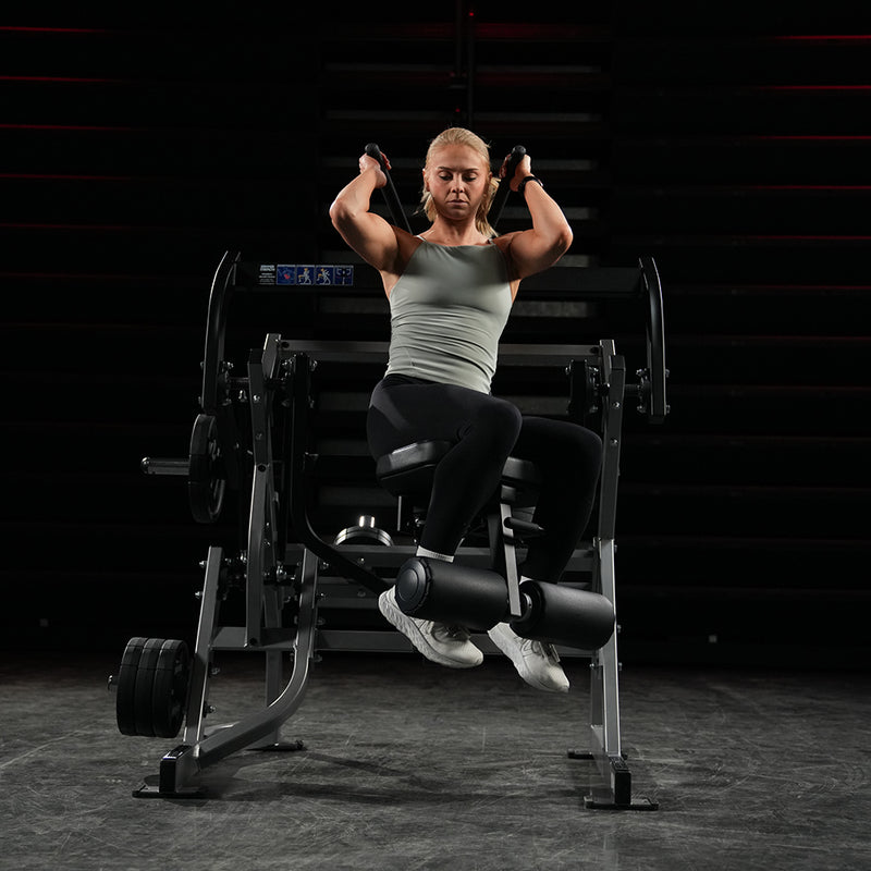 Hammer Strength Plate-Loaded Abdominal Oblique Crunch | Life Fitness Shop