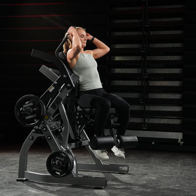 Hammer Strength Plate-Loaded Abdominal Oblique Crunch | Life Fitness Shop