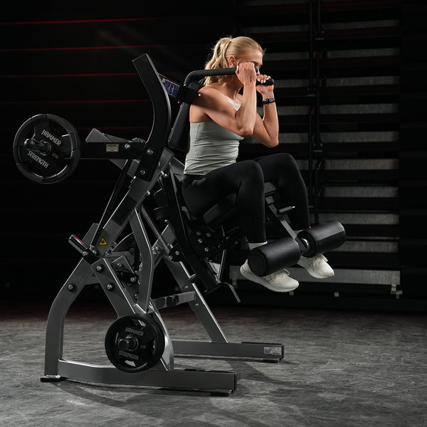 Hammer Strength Plate-Loaded Abdominal Oblique Crunch | Life Fitness Shop