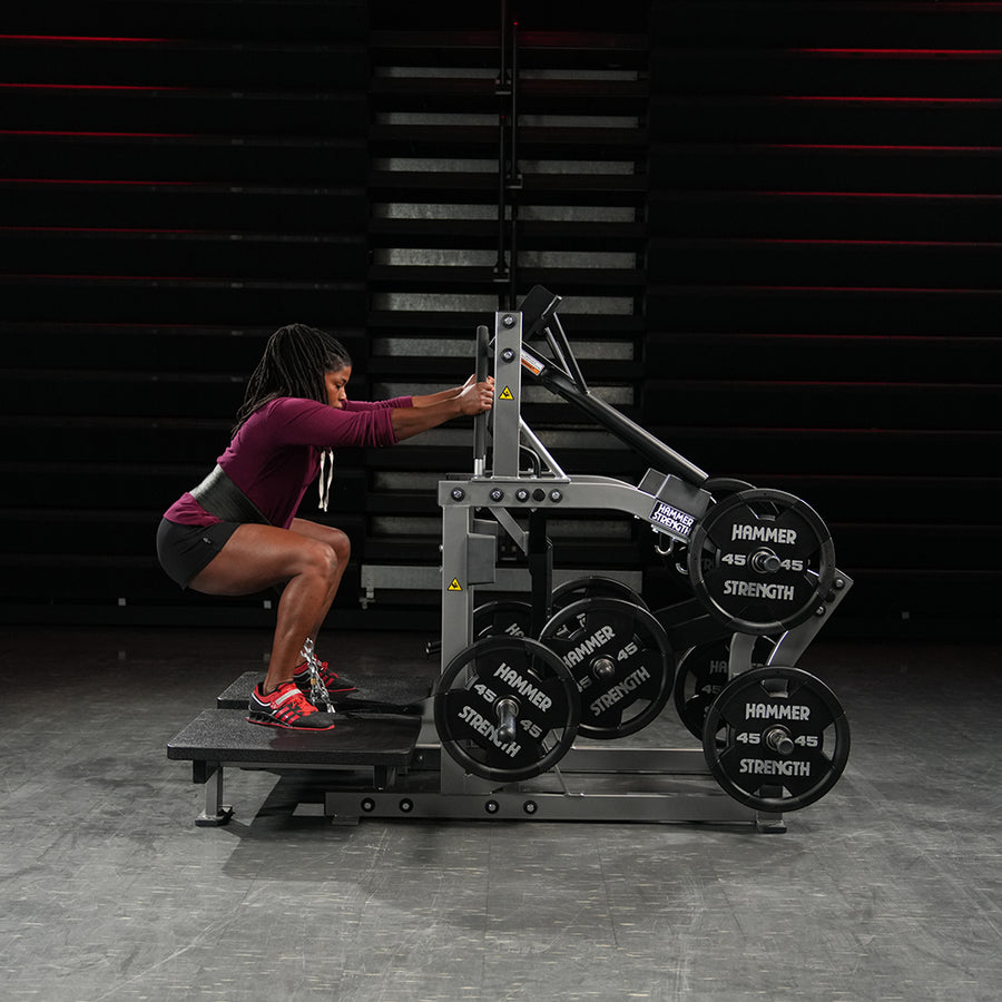 Hammer Strength Plate-Loaded Belt Squat | Life Fitness Shop