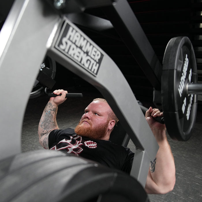 Hammer Strength Plate-Loaded Iso-Lateral Shoulder Press | Life Fitness Shop