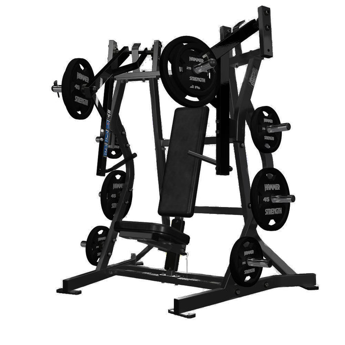 Hammer Strength Plate-Loaded Iso-Lateral Bench Press | Life Fitness Shop