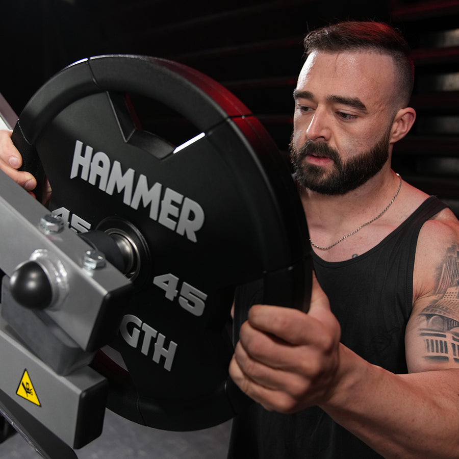 Hammer Strength Plate-Loaded Iso-Lateral D.Y. Row | Life Fitness Shop