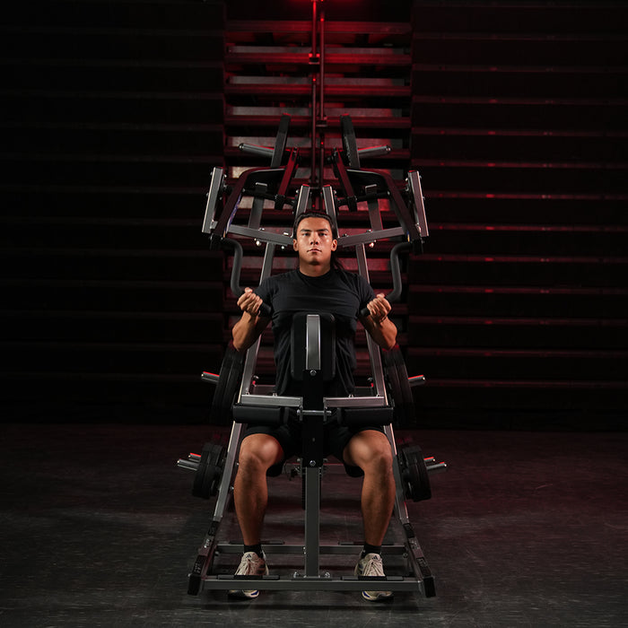 Hammer Strength Plate-Loaded Iso-Lateral Front Lat Pulldown | Life ...