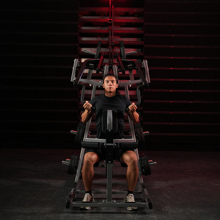 Hammer Strength Plate-Loaded Iso-Lateral Front Lat Pulldown | Life ...