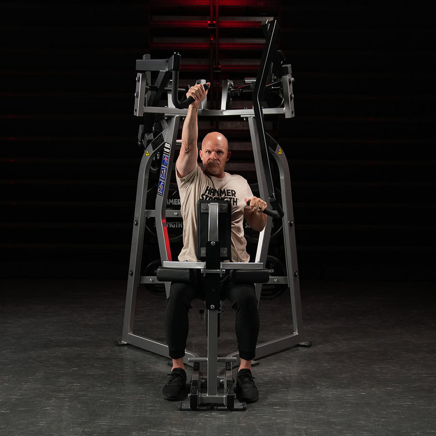 Hammer Strength Plate Loaded Iso-Lateral High Row | Life Fitness Shop