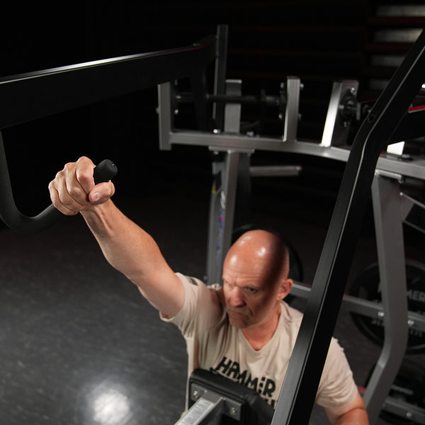Hammer Strength Plate Loaded Iso-Lateral High Row | Life Fitness Shop