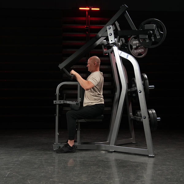 Hammer Strength Plate Loaded Iso-Lateral High Row | Life Fitness Shop