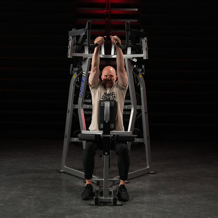 Hammer Strength Plate Loaded Iso-Lateral High Row | Life Fitness Shop