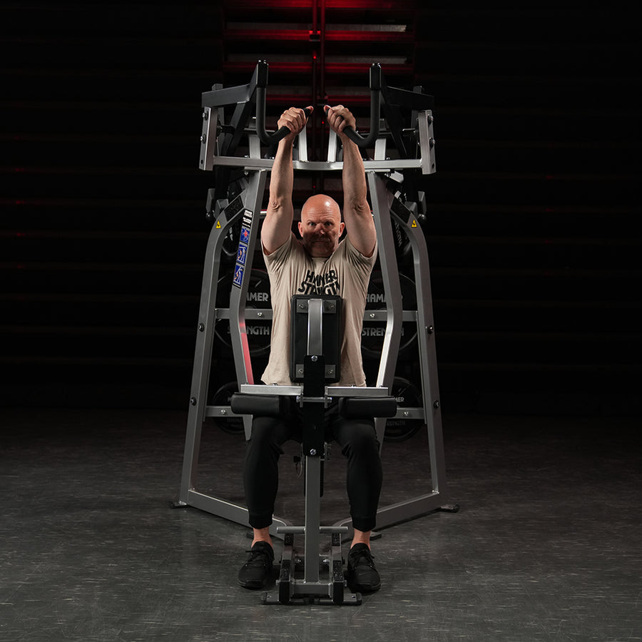 Hammer Strength Plate Loaded Iso-Lateral High Row | Life Fitness Shop