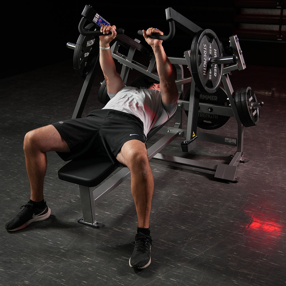 Hammer Strength Plate-Loaded Iso-Lateral Horizontal Bench Press | Life ...