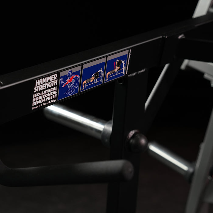 Hammer Strength Plate-Loaded Iso-Lateral Horizontal Bench Press | Life ...