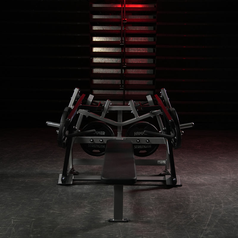 Hammer Strength Plate-Loaded Iso-Lateral Horizontal Bench Press | Life ...