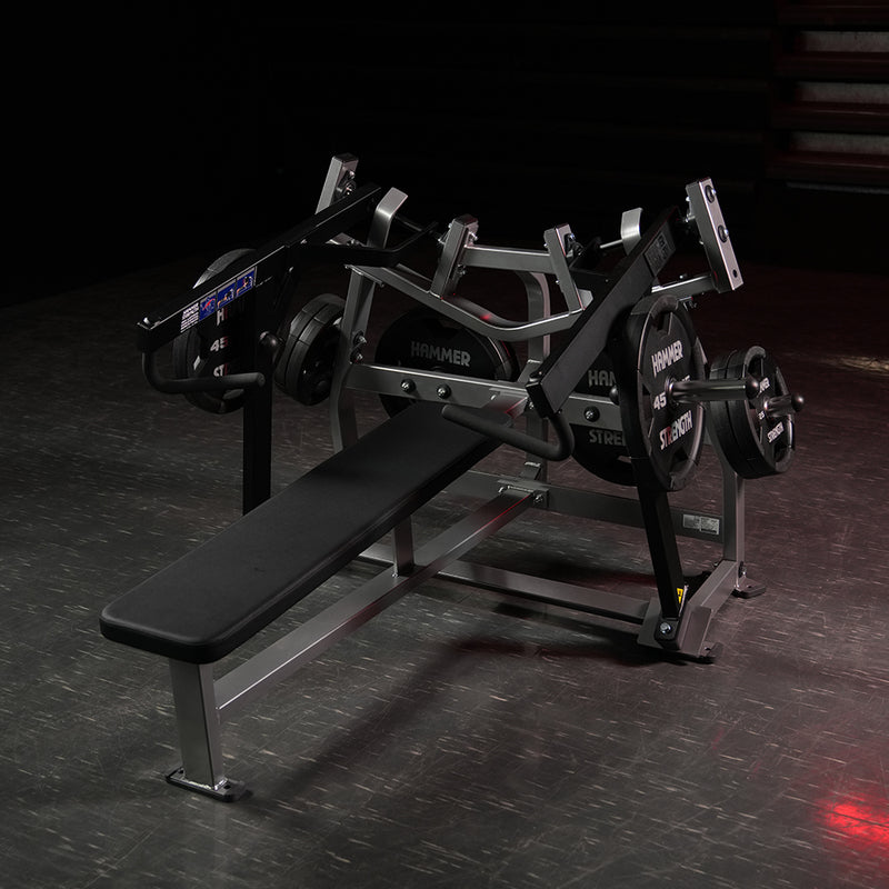 Hammer Strength Plate-Loaded Iso-Lateral Horizontal Bench Press | Life ...