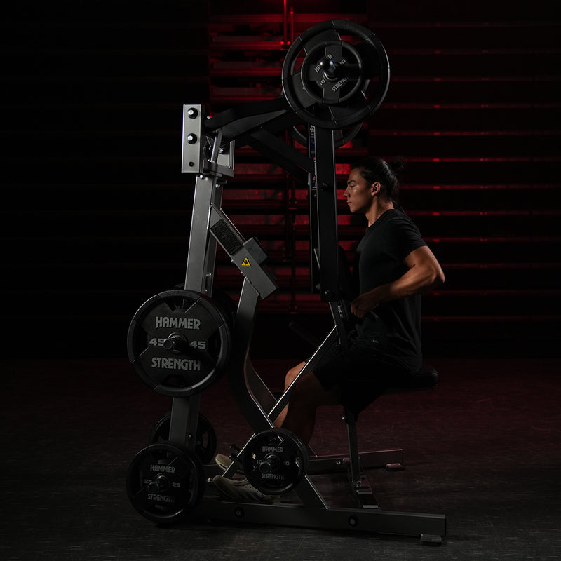 Hammer Strength Plate-Loaded Iso-Lateral Low Row | Life Fitness Shop