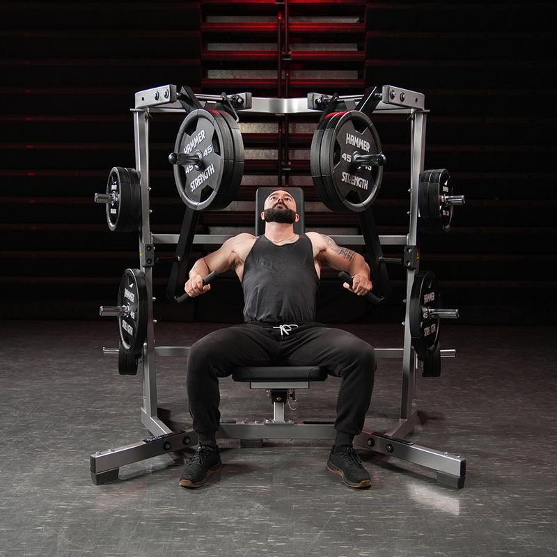 Plate-Loaded Iso-Lateral Wide Chest Press | Life Fitness Shop