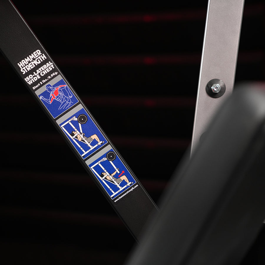 Plate-Loaded Iso-Lateral Wide Chest Press | Life Fitness Shop
