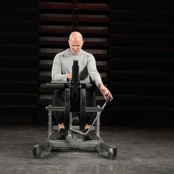 Hammer Strength Plate-Loaded Seated Calf Raise | Life Fitness Shop