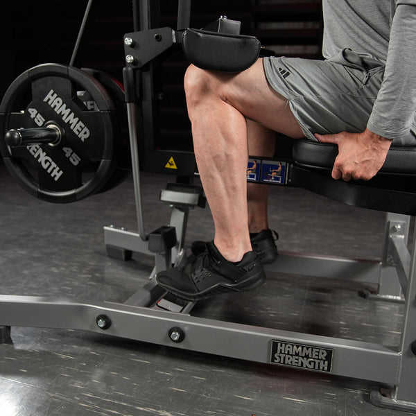 Hammer Strength Plate-Loaded Seated Calf Raise | Life Fitness Shop