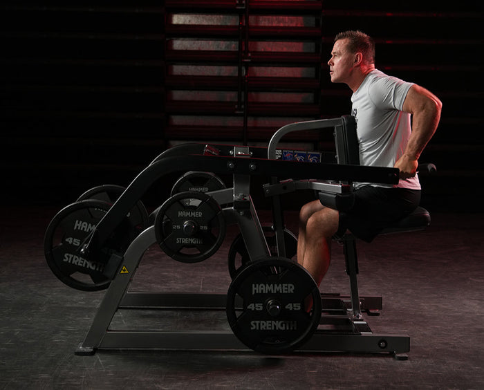 Hammer Strength Plate Loaded Seated Dip | Life Fitness Shop