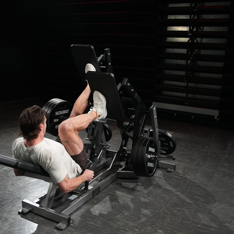Hammer Strength Plate-Loaded Squat Press | Life Fitness Shop