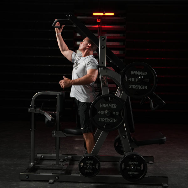 Hammer Strength Plate-Loaded Iso-Lateral Chest/Back | Life Fitness Shop