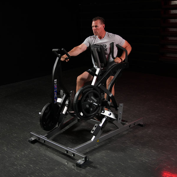 Hammer Strength Plate-Loaded Iso-Lateral Rowing | Life Fitness Shop
