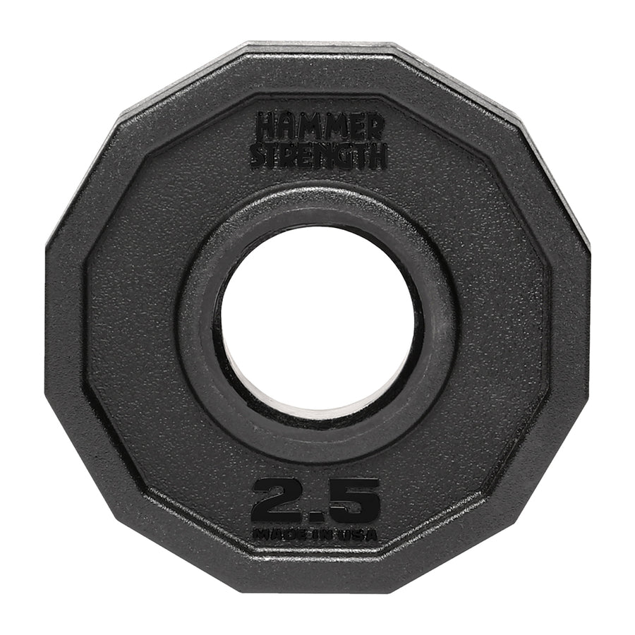 Hammer Strength Urethane 12-Sided Olympic Plates | Life Fitness Shop