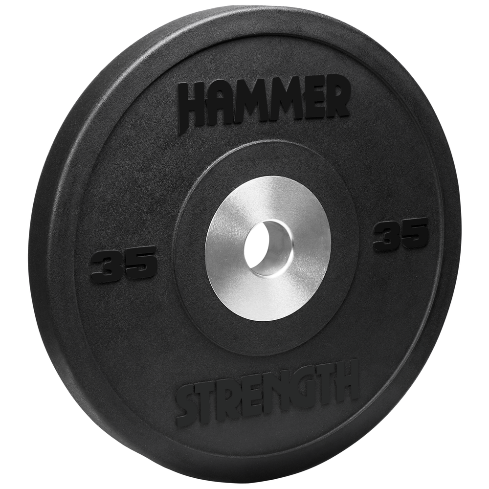 Hammer Strength Premium Rubber Black Bumpers | Life Fitness Shop