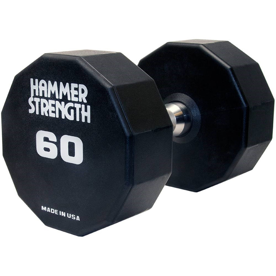 Hammer Strength 12-Sided Urethane Dumbbells | Life Fitness Shop