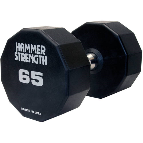 Hammer Strength 12-Sided Urethane Dumbbells | Life Fitness Shop