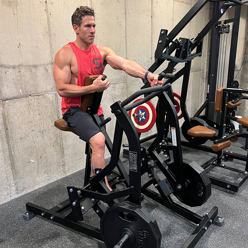 Hammer Strength Plate-Loaded Iso-Lateral Rowing | Life Fitness Shop
