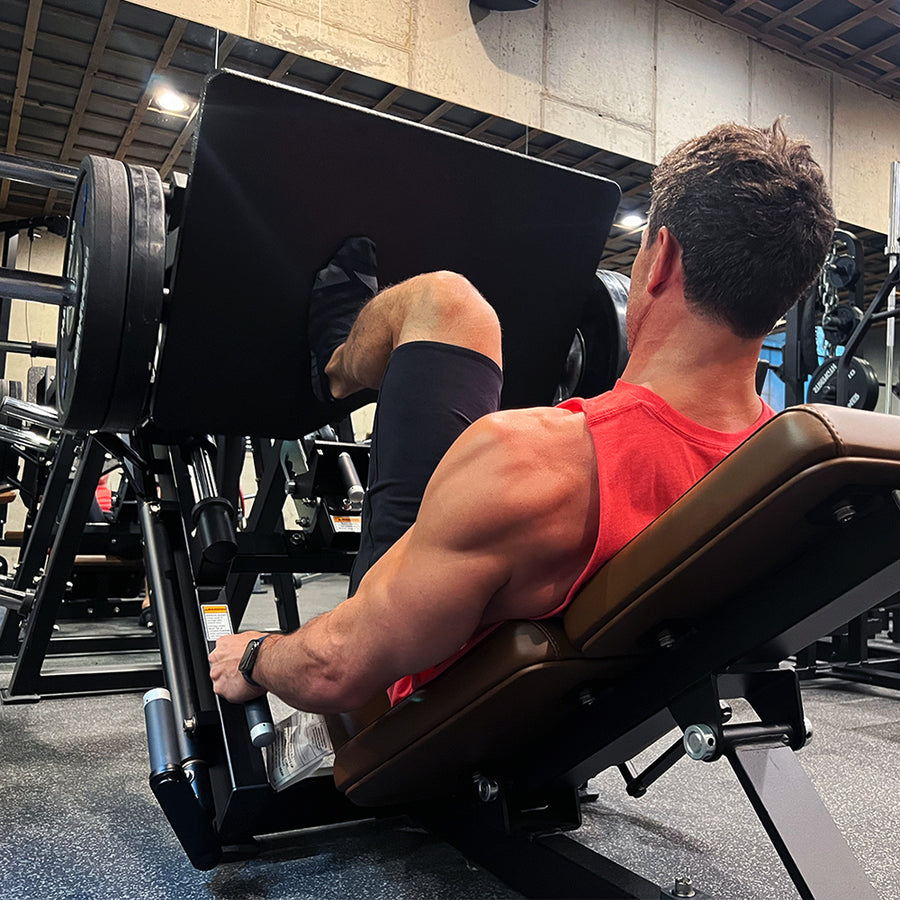 Hammer Strength Plate-Loaded Linear Leg Press | Life Fitness Shop